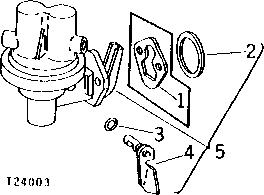 China AR49771 Fuel Pump Deere parts 690, 644A for sale