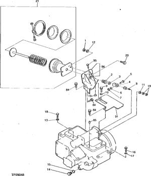 China 0326552 Bracket Deere parts 495D for sale