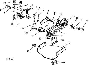 China P42289 Snap Ring Deere parts 3700 for sale