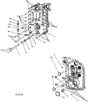 China 38H1165 Adapter Fitting Deere parts 9510R, 844, 9510RT, 844J, 690C, 9530, 844K, 690CR, 9530T, 9560R, 9560RT, 9630, 9630T, 790D, 790ELC, 640D, 792DLC, 750C, 750C-II, 335C, 850B, 335D, 230LC, 430B, 435C, 892, 437D, 605K, 2154D, 2454D, 255... for sale
