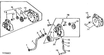 China AR69659 Adapter Fitting Deere parts 302A, 302, 401, 401D, 400, 2355, 301A, 401B, 2640, 401C, 300, 301, 300B for sale