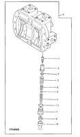 China 0215105 Spring Deere parts 595D, 290D, 490, 160LC, 495D, 590D for sale
