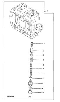 China 0215105 Spring Deere parts 595D, 290D, 490, 160LC, 495D, 590D for sale