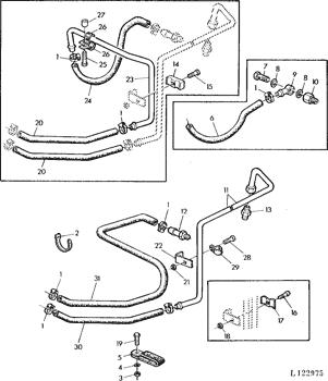 China N112193 Adapter Fitting Deere parts 850, 853G, 2955, 950, 510, 953G, 608B for sale