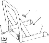 China F2786R Spacer Deere parts 302A, 302, 300B, 401B, 401C, 301A for sale
