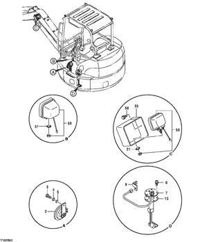 China 4392568 Fuel Sender Deere parts 50C, 50ZTS for sale