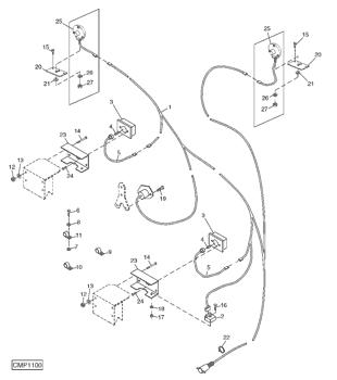 China 0051343550 Bolt Deere parts 1412E for sale