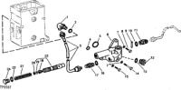 China AR91029 Oil Line Deere parts 302A, 302, 300B, 401B, 401C, 301A for sale