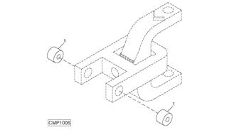 China 0291377679 Spacer Deere parts 1510C, 1512E, 1412E, 1312C for sale