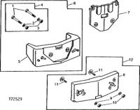 China 03H1857 Bolt Deere parts 2755, 302, 401, 400, 2355, 301A, 700A, 401B, 301, 500, 2750, 300, 600 for sale