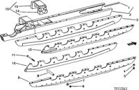 China 03H2083 Bolt Deere parts 350D, 350, 350B, 350C for sale