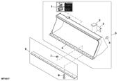 China 10H1034 Bolt Deere parts 500A, 843, 92, 553, 300, 400CX, 563, 9120, 521, 93, 410, 840, 500, 522 for sale
