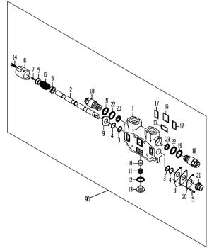 China 0051305116 Bolt Deere parts 1850 for sale