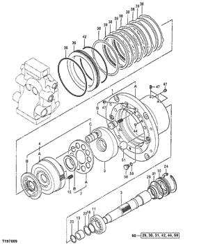 China 0376905 Bearing Race Deere parts 750 for sale
