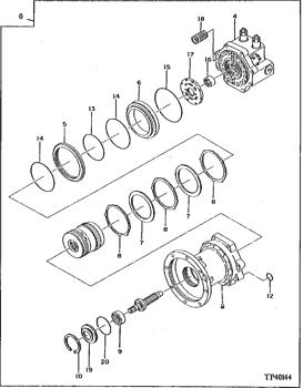 China 0407709 Bearing Deere parts 490E for sale