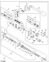 China 0051346579 Bolt Deere parts 210LE for sale