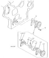 China AM101377 Oil Pump Deere parts 2020A, 2020, 15 for sale
