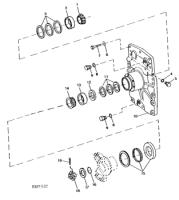 China R45197 Shim Deere parts 646, 710B, 500C, 340D, 540D, 510, 643, 624K, 643D, 444, 1200, 624KR, RE68144, 444C, 1400, 644A, 540G, 610B, ROLLIGIN, 444D, 670B, 444E, 743, 770, 760A, 670, 770A, 540E, 444H, 640, 444J, 640D, 624H, 44... for sale