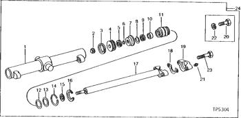 China T148163 Shim Deere parts 570, 570B, 670A, 670, 670B for sale
