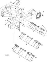 China CH11550 Ball Bearing Deere parts 2020A, 25, 2030A, 550, 30 for sale