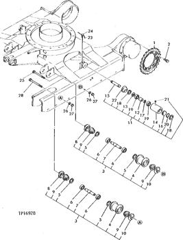 China CH11550 Ball Bearing Deere parts 2020A, 25, 2030A, 550, 30 for sale