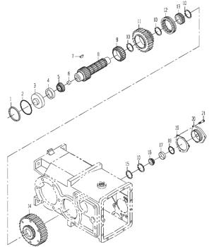 China JD8182 Bearing Cone Deere parts 570, 570B, 670A, 770, 760A, 670B, 770A, 762, 762B, 2254, 450G, 770B, 670, 762A for sale