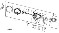 China JD10238 Ball Bearing Deere parts 490 for sale