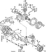 China 0328966 Shim Deere parts 495D for sale