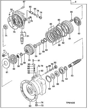 China 0425114 Bearing Deere parts 653G for sale