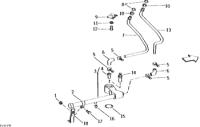 China AT31093 Valve Deere parts 570, 310, 350C, 310A, 440, 350B, 450C, 444, 180, 544, 303, 444C, 540, 450B for sale