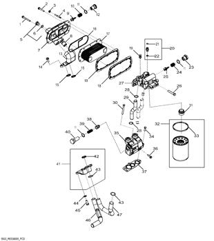 China R500055 Valve Deere parts 9510R, 903JH, 9510RT, 844J, 903KH, 9530, 844K, 909JH, 9530T, 909KH, 9560R, 9560RT, 9630, 9630T, 300D, 750C, 530B, 535, 660D, 59000, 1710D, 1050K, 1910E, 3554, 370E, 3754D, 410E, RE151971, 460E, 608B, ... for sale