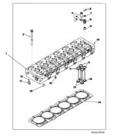 China R522049 VALVE SEAT INSERT Deere parts 1470D, 300D, 672G, 670G, 250D, 380GLC, 1710D, 870G, 850J, 1400, 1270D, 850JR, 770G, 724K, 872G, 772G, 350GLC, 350DLC for sale