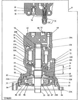 China 0308612 Shim Deere parts 892DLC, 790D for sale