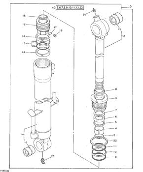 China 0331104 Shim Deere parts 70D for sale
