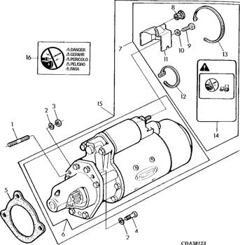 China R104647 Cover Deere parts 762A, CD30290DF, 693C for sale