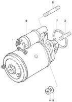 China F005510 STARTER Deere parts 1110, 1270, 1110C, 1410, 810B, 1210, 870, 1210B, 870B for sale