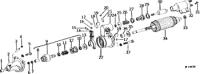 China RE13722 Starter Motor for sale