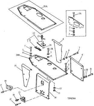 China T10379 Clamp Deere parts 844, 690B, 990, 646, 660D, 540D, 350B, 340D, 644D, 330LCR, 350D, 210LE, 444, 740A, 644A, 450, 644B, 450B, 444D, 644C, 210K, 450C, 315C, 743, 770, 455D, 450D, 315CH, 550B, 770A, 455E, 450E, 640, 210C, ... for sale