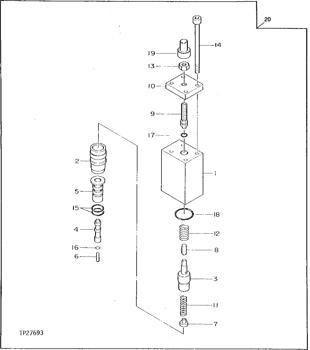 China 0350110 Shim Deere parts 992D for sale