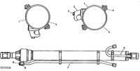 China 0309220 Clamp Deere parts 690D, 790D for sale