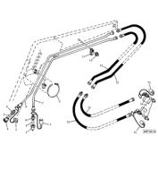 China AC15595 Clamp Deere parts 844, 644G, 500C, 850K, 850J, 350D, 510B, 310SJ, 301A, 9300, 310SK, 302, 610B, 655K, 350C, 450C, 315C, 743, 710B, 315CH, 401B, 644E, 400D, 700H, 710G, 555, 710J, 710K, 325J, 410C, 325K, 410, 325SK, 750... for sale