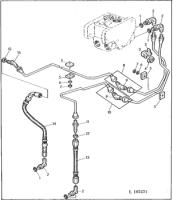 China AR36875 Hose Deere parts 760, 2750, 770 for sale