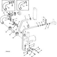 China AT54523 Hose Clamp Deere parts 850, 790, 860B, 690C, 855, 862, 690CR, 862B, 762, 762B, 790D, 892DLC, 762A, 750J, 693C for sale