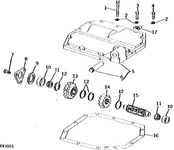 China AT20219 Cover Deere parts 440 for sale
