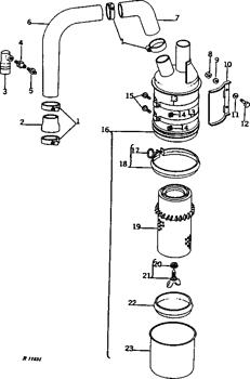 China R39623 Hose Deere parts 500A, 500, 500B for sale