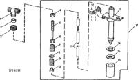China R67779 Clamp Deere parts 595, 400, 180, 690D, 303, 480, 70, 480A, 70D, 480C, 482C, 640, 210C, 640D, 300B, 750, 750B, 410, 302A, 550, 310, 643, 310A, 310C, 380, 301, 301A, 302, 401, 350C, 315C, 455D, 401B, 455E, 555, 555A, 555... for sale