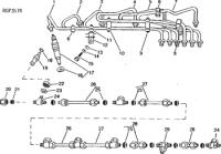 China R74804 Clamp Deere parts 660D, 690C, 330LC, 690CR, 330LCR, 540E, 644D, 770A, 790D, 762A, 770B, 693C, 644E, 644G, 792DLC, 770C, 750C, 750C-II, 762B, 790, 250D, 892, 892DLC, 530B, 540G, 850B, 535 for sale