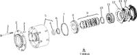 China R43304 Piston Deere parts 740, 740A, 743, 770, 760A, 770A, 743A for sale