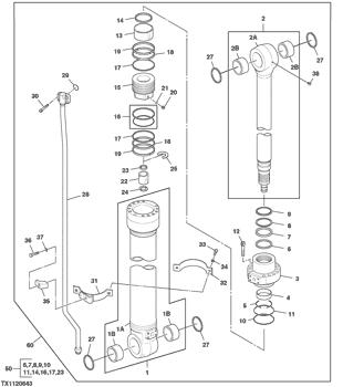 China 0309219 Clamp Deere parts 2154D, 290GLC, 2454D, 2554, 200LC, 250GLC, 450CLC, 2954D, 690D, 450DLC, 3554, 3754D, 210G, 2054, 470GLC, 790D for sale