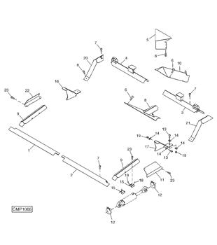 China 0511327708 Clamp Deere parts 1412E for sale